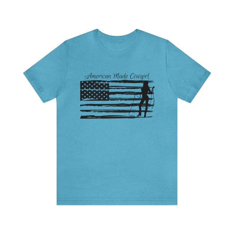 American Cowgirl T Shirt Etsy