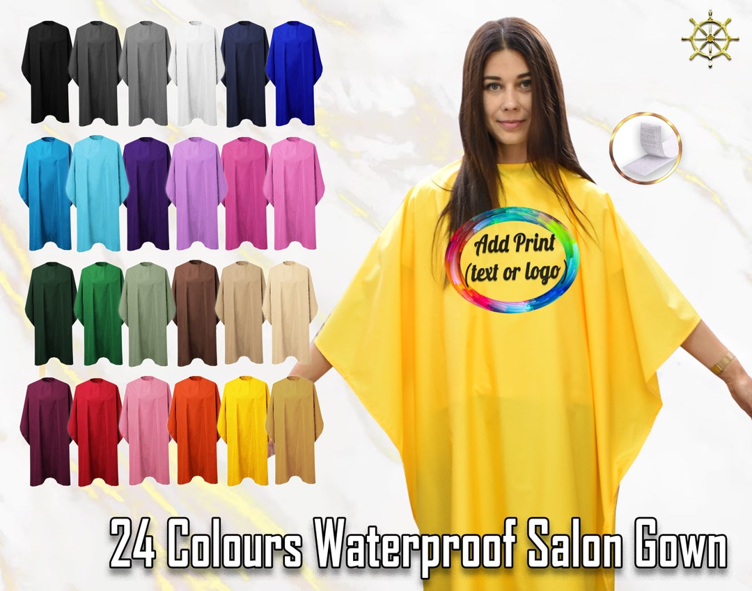 Personalised Hairdressing Gown Full Colour Printed Name Or Etsy UK personalised-hairdressing-gown-full-colour-printed-name-or-etsy-uk