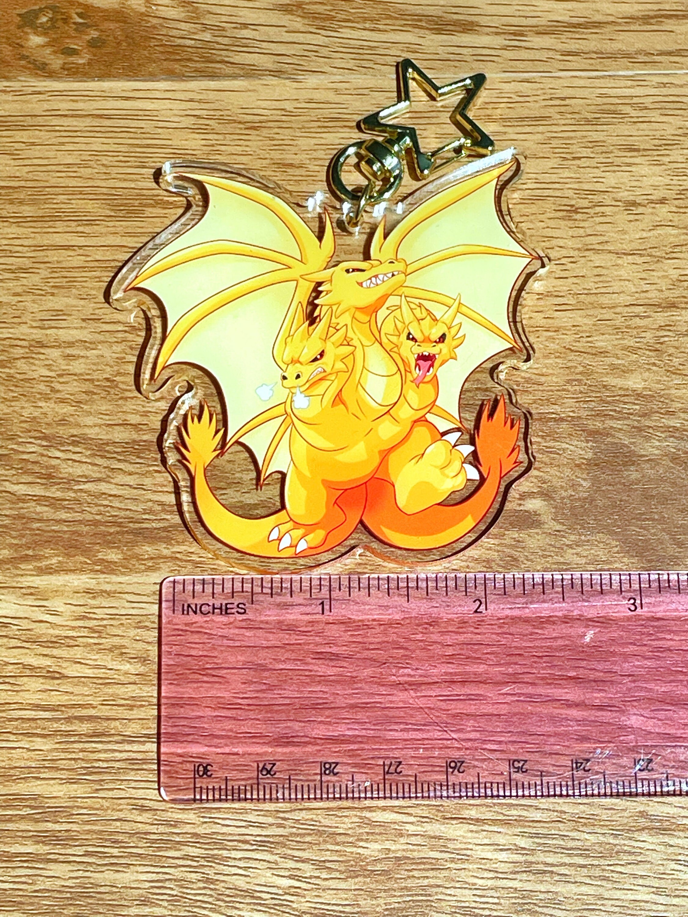 Ghidorah Charm - Etsy