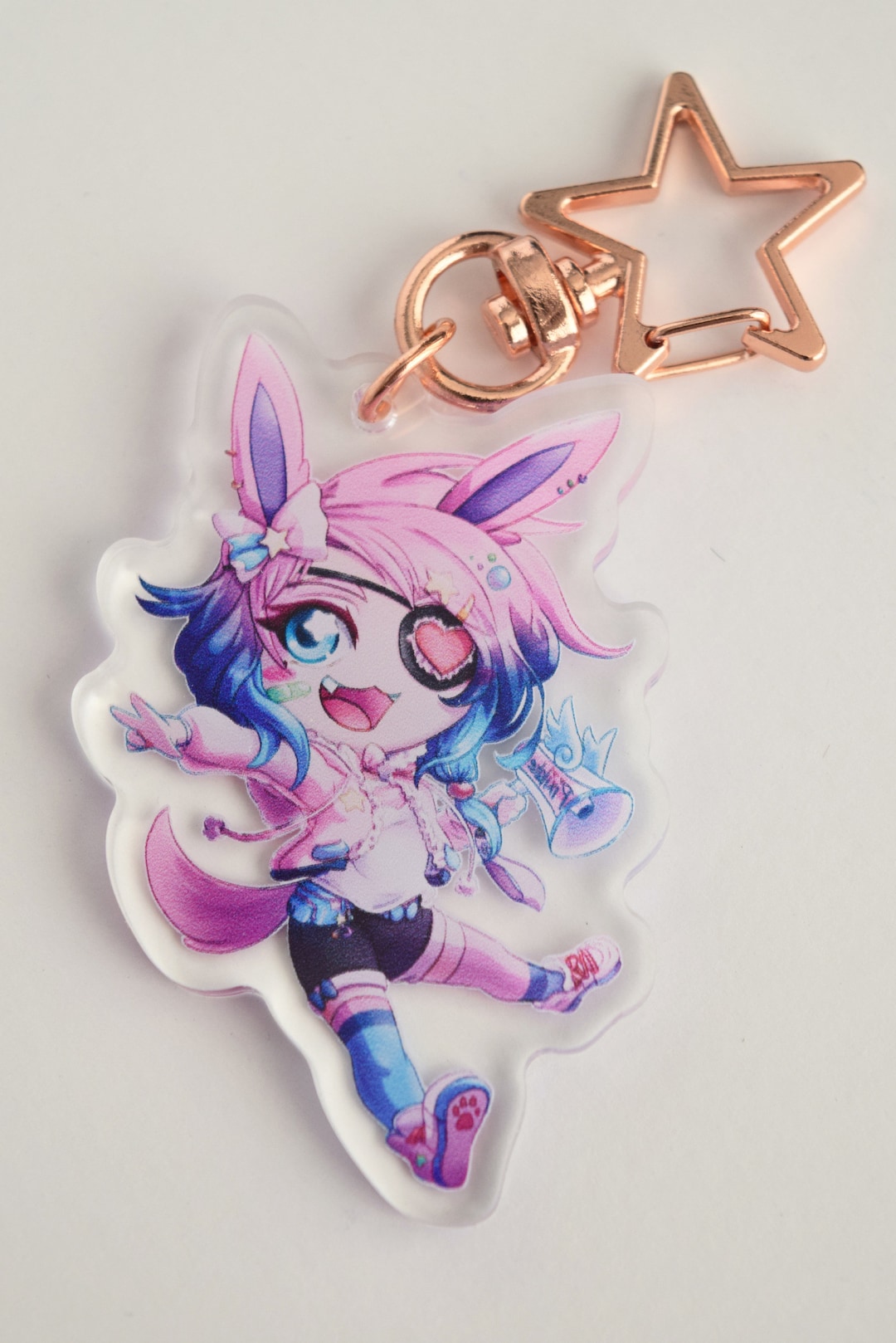 Pokemon Gijinka Keychain - Sylveon - Etsy