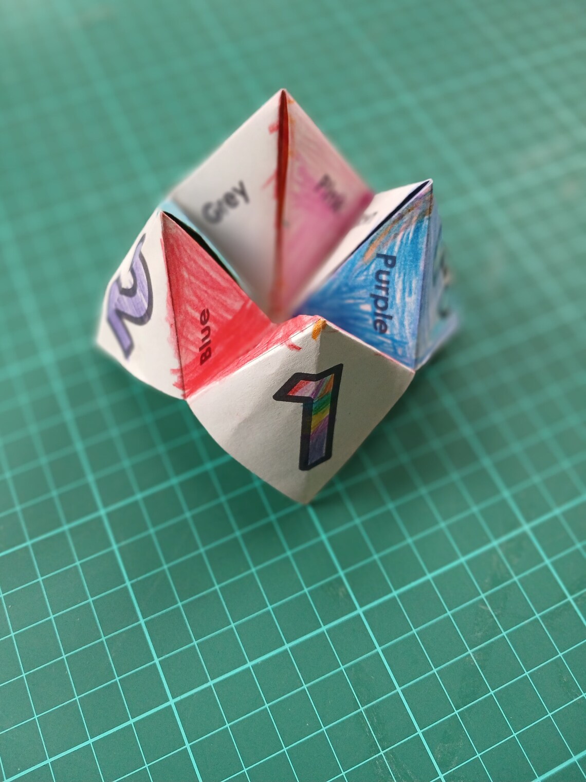 Oragami 'fortune Teller' | Activity Sheet | Activities | Emotions ...