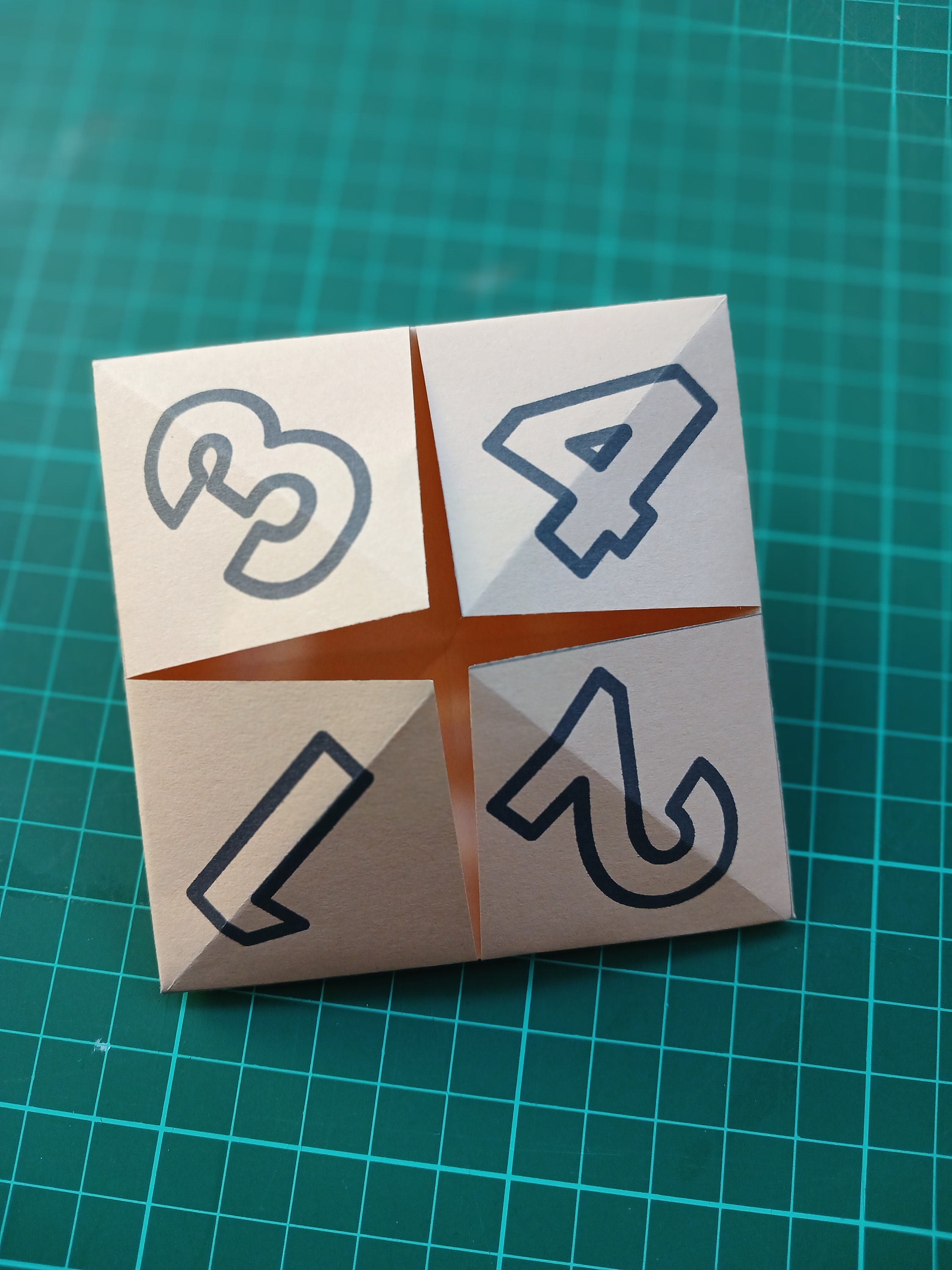 Oragami 'fortune Teller' | Activity Sheet | Activities | Emotions ...