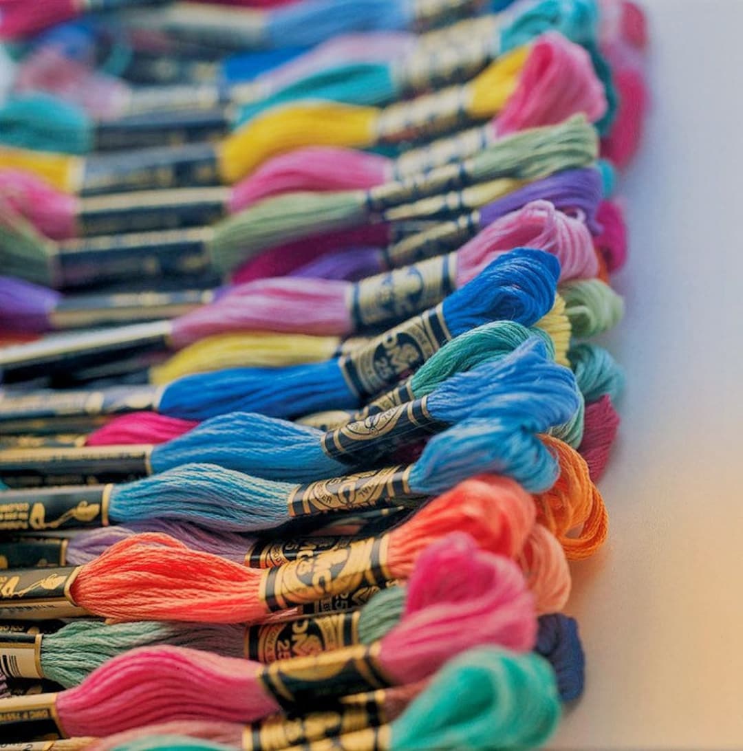 762-911 DMC FLOSS | 6 Strand 100% Cotton | Embroidery Floss for Cross ...