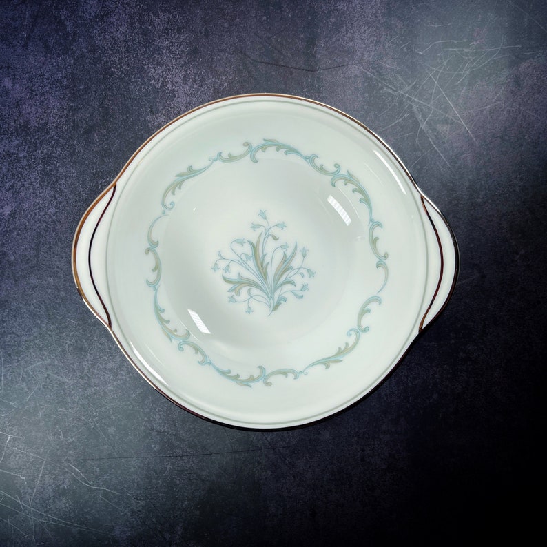 Vintage Noritake Porcelain China 6008 Chaumont Pattern Lugged Bowl 8 ...