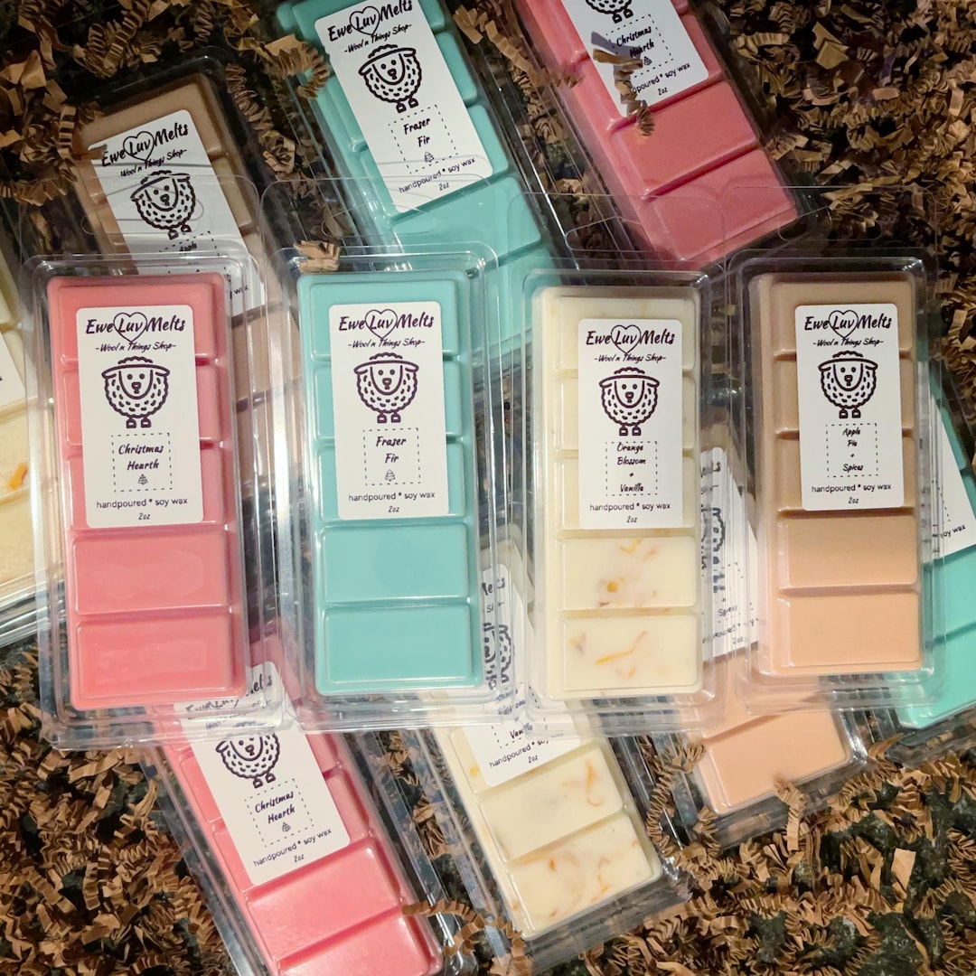 Wax Melt Snap Bars 2oz. | Choose Scent in Options | Scent Description ...