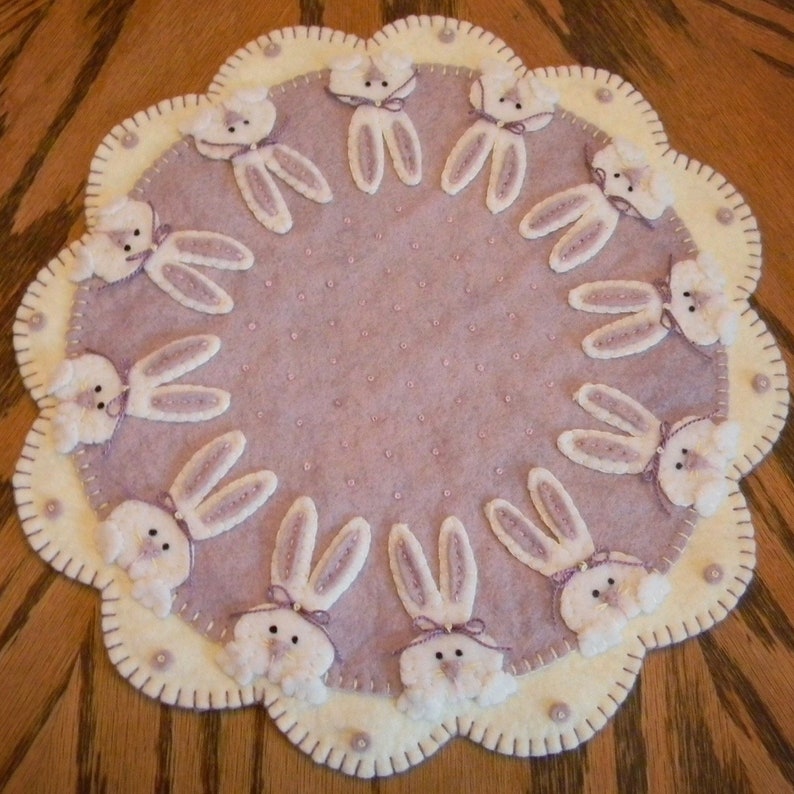 Peek a Boo Bunnies | Penny Lane Primitives | Wool Appliqué Pattern ...