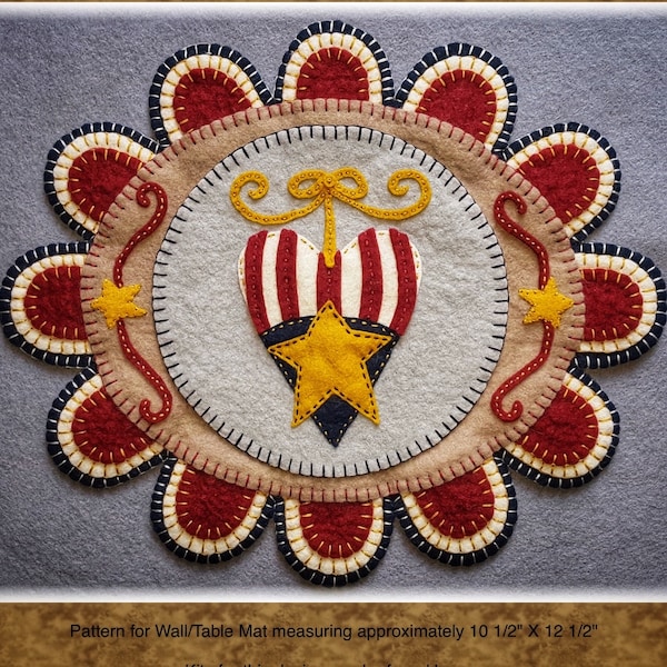 Little White Church Wool Appliqué Kit Sew Cherished - Etsy