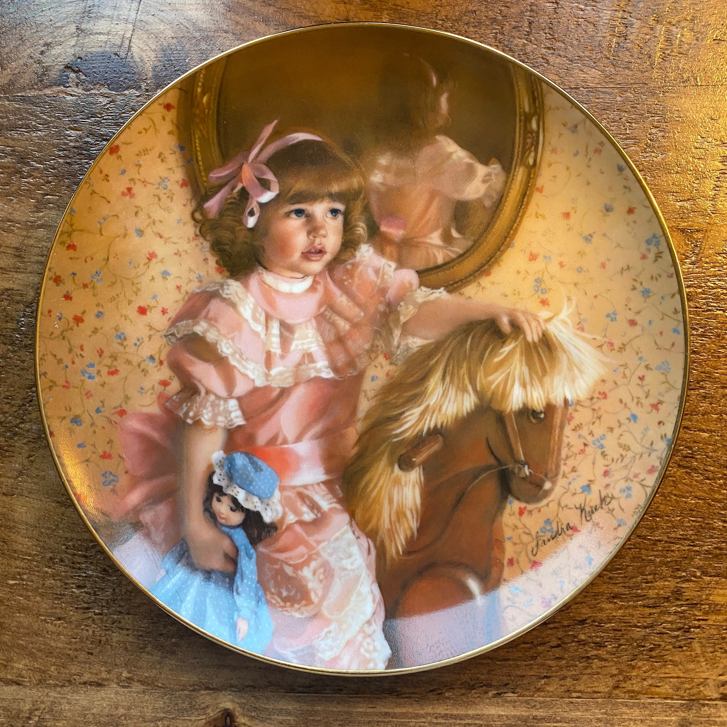 Amy’s Magic Horse | Numbered Collectors Plate by Sandra Kuck | Days ...