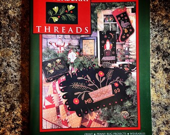 Pattern Book: Winterberry Threads From Need'l Love - Etsy