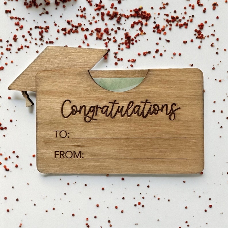 Class of 2025 Graduation Card, Handmade Congrats Gift, Unique Homemade ...