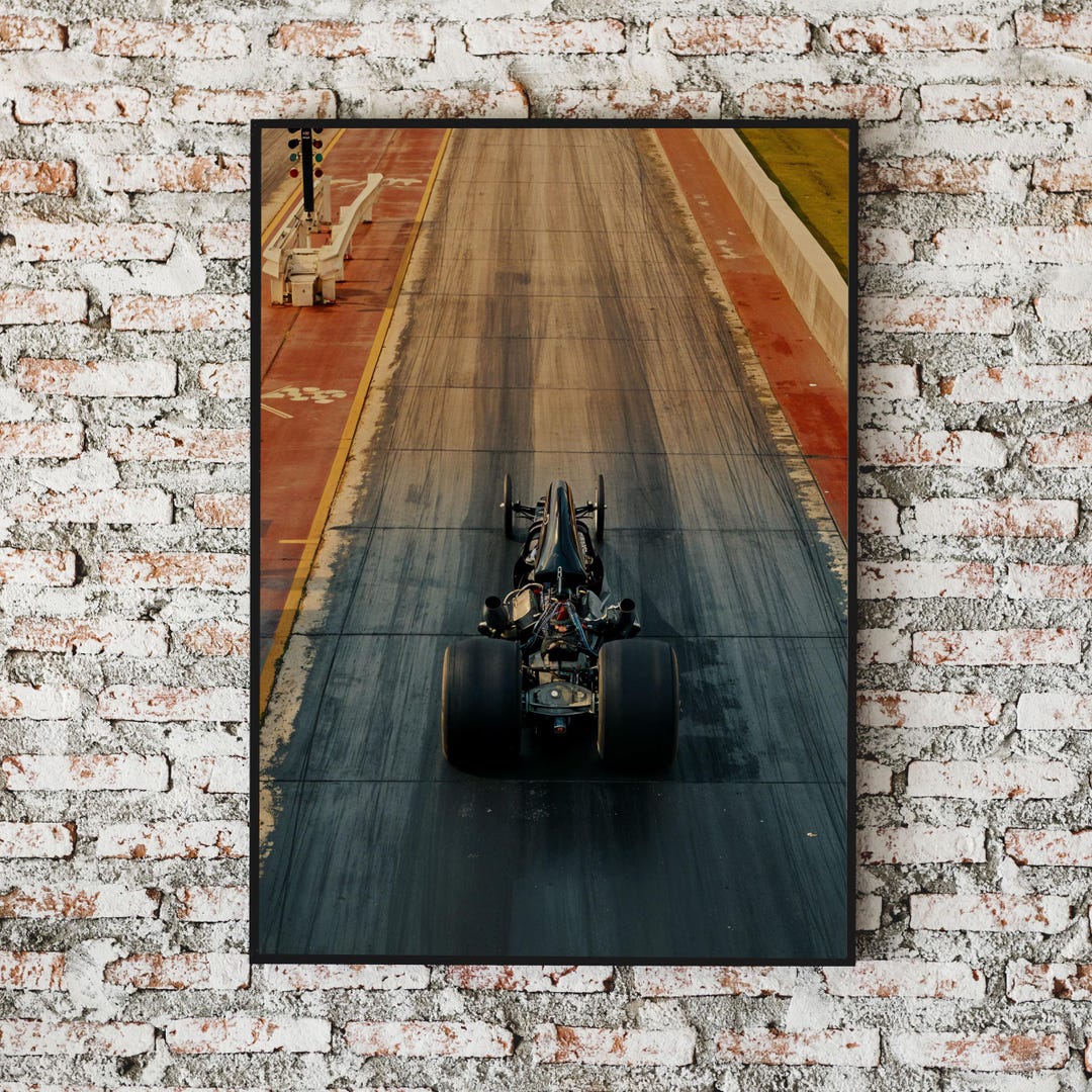 Super Comp Drag Race Art Print: Motorsports Wall Decor (digital ...