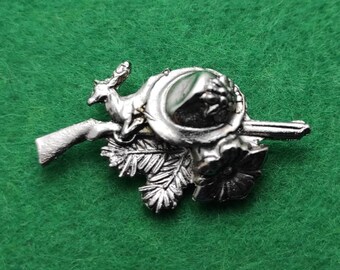 Hunting Pin - Etsy