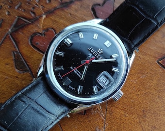Vintage Jupiter De Luxe 17 Jewels Men's Watch Swiss Made - Etsy