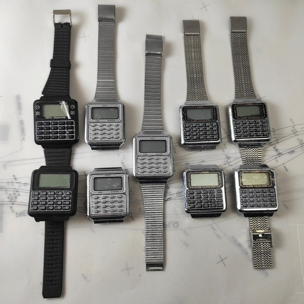 Vintage Digital Mens Watches - Etsy