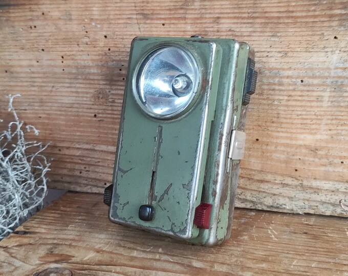 Vintage Military Flashlight Croatia - Yugoslav Army Signal Hand Lamp - Etsy