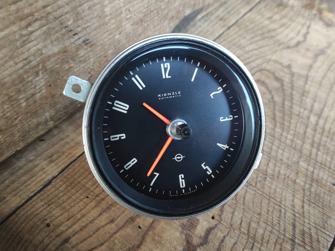 Vintage Kienzle Automatic 1966 Opel Kadett Dashboard Car Clock - Etsy