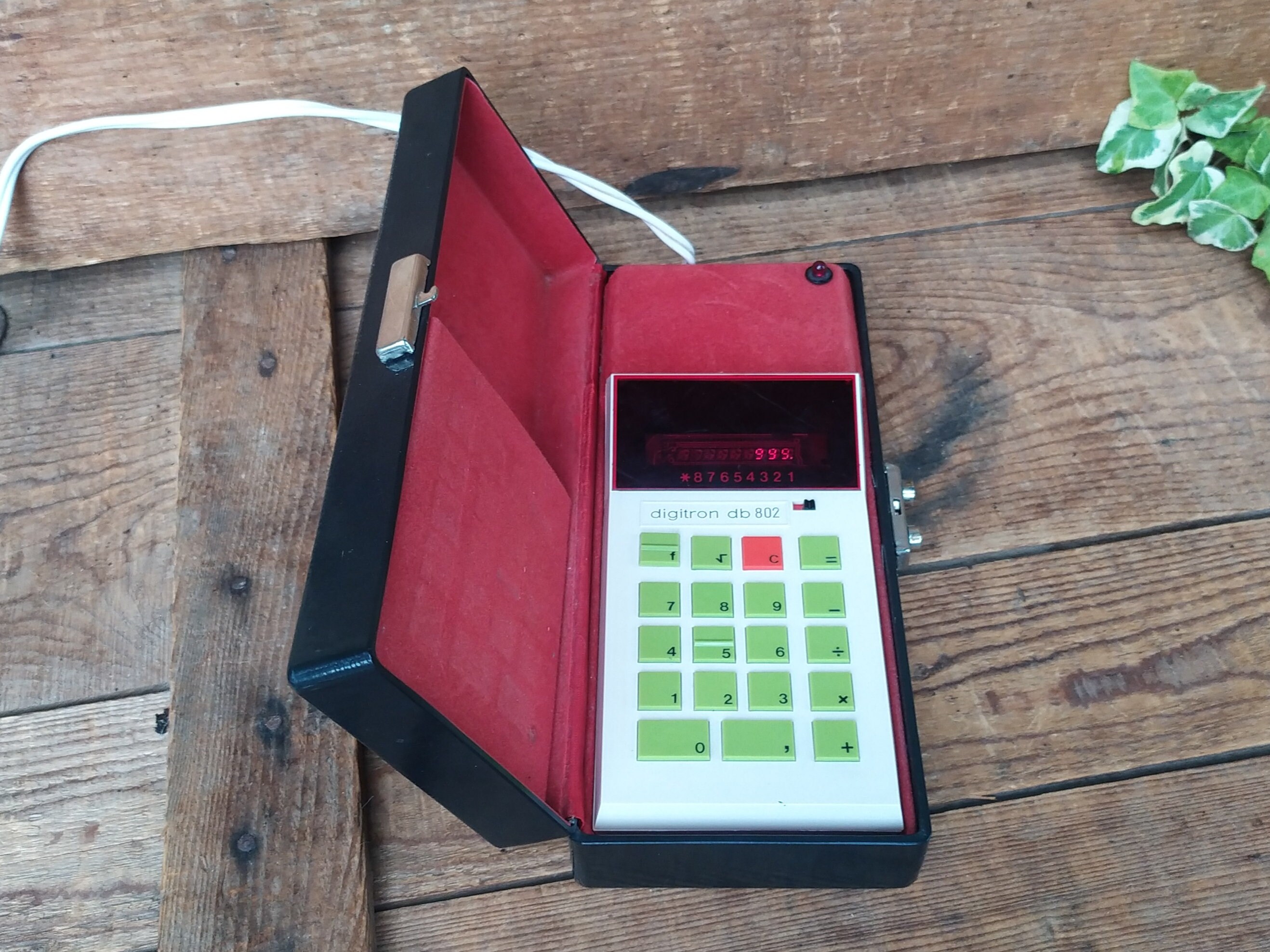 Vintage Digitron Db 802 Electronic Calculator Made in - Etsy