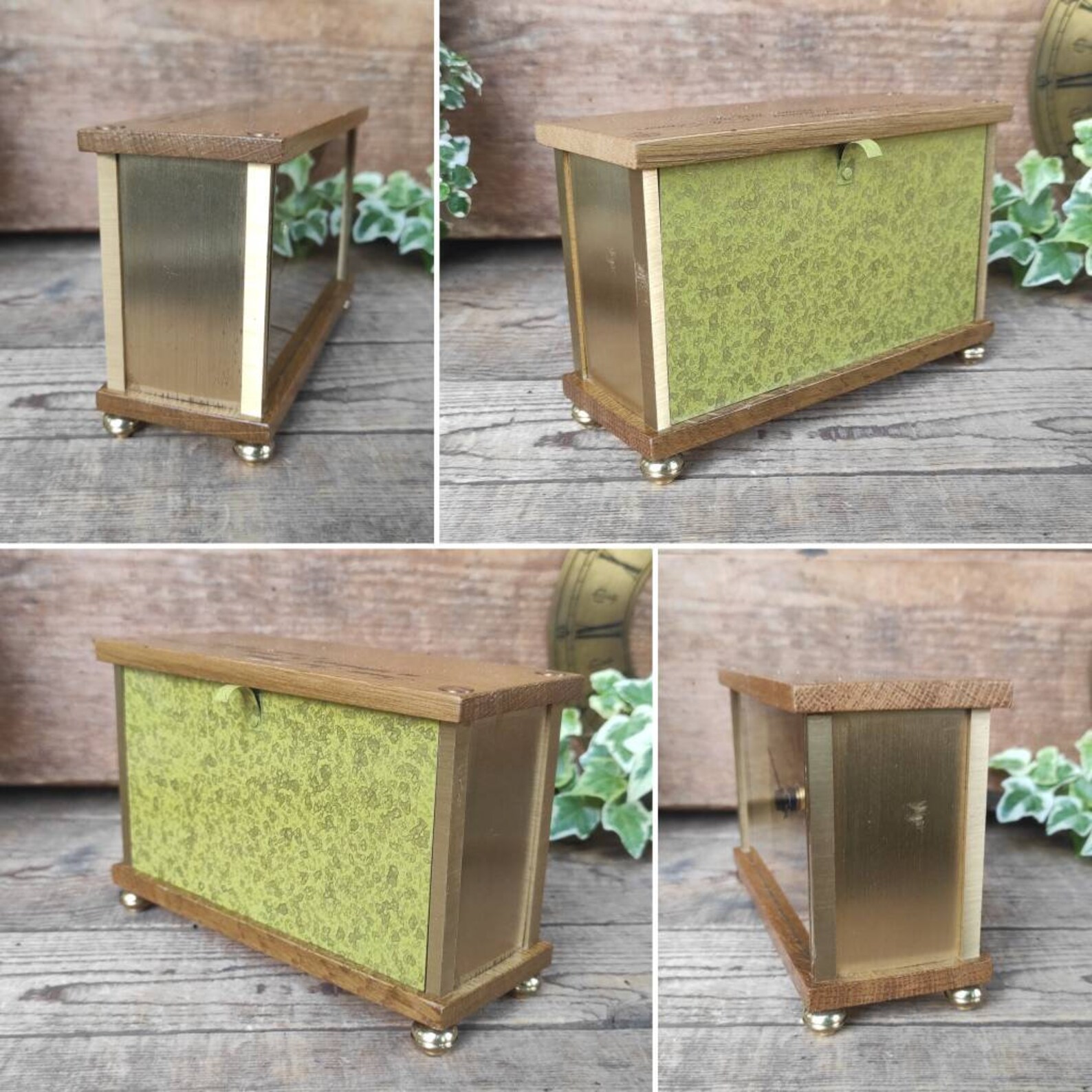 Vintage Weimar-quartz Mantel Clock Made in GDR - Etsy
