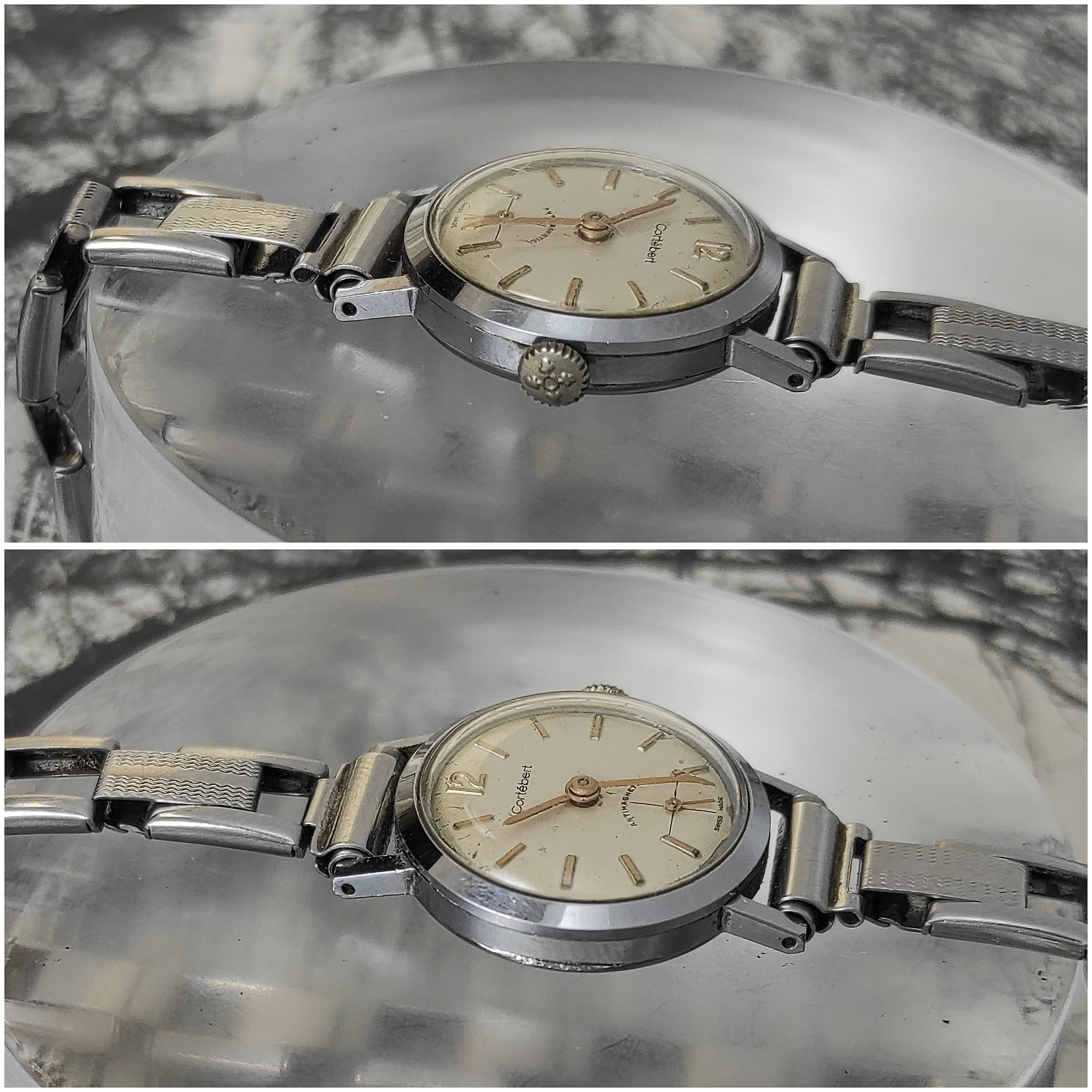 Vintage Cortébert Swiss Made Ladies Watch Antimagnetic 17 - Etsy