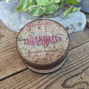 Vintage Tahan Halva Tin by Poslastica Sarajevo Made in Yugoslavia - Etsy