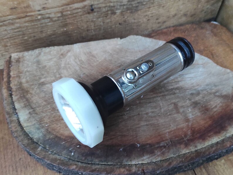 Vintage 1940s Croatia Metal Hand Flashlight - Etsy