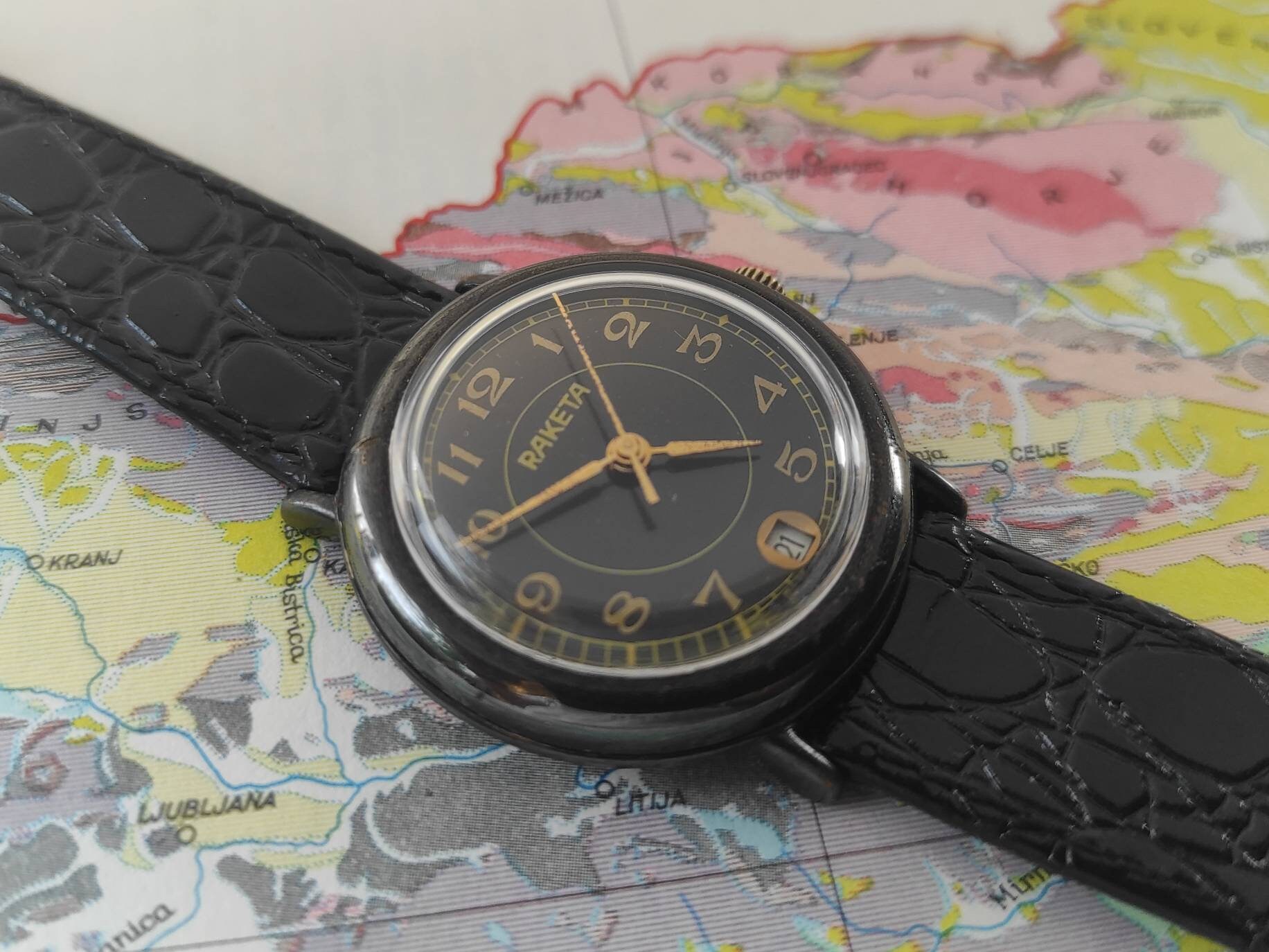 Vintage Raketa Cal 2614.H 19 Jewels Men's Watch Made in - Etsy
