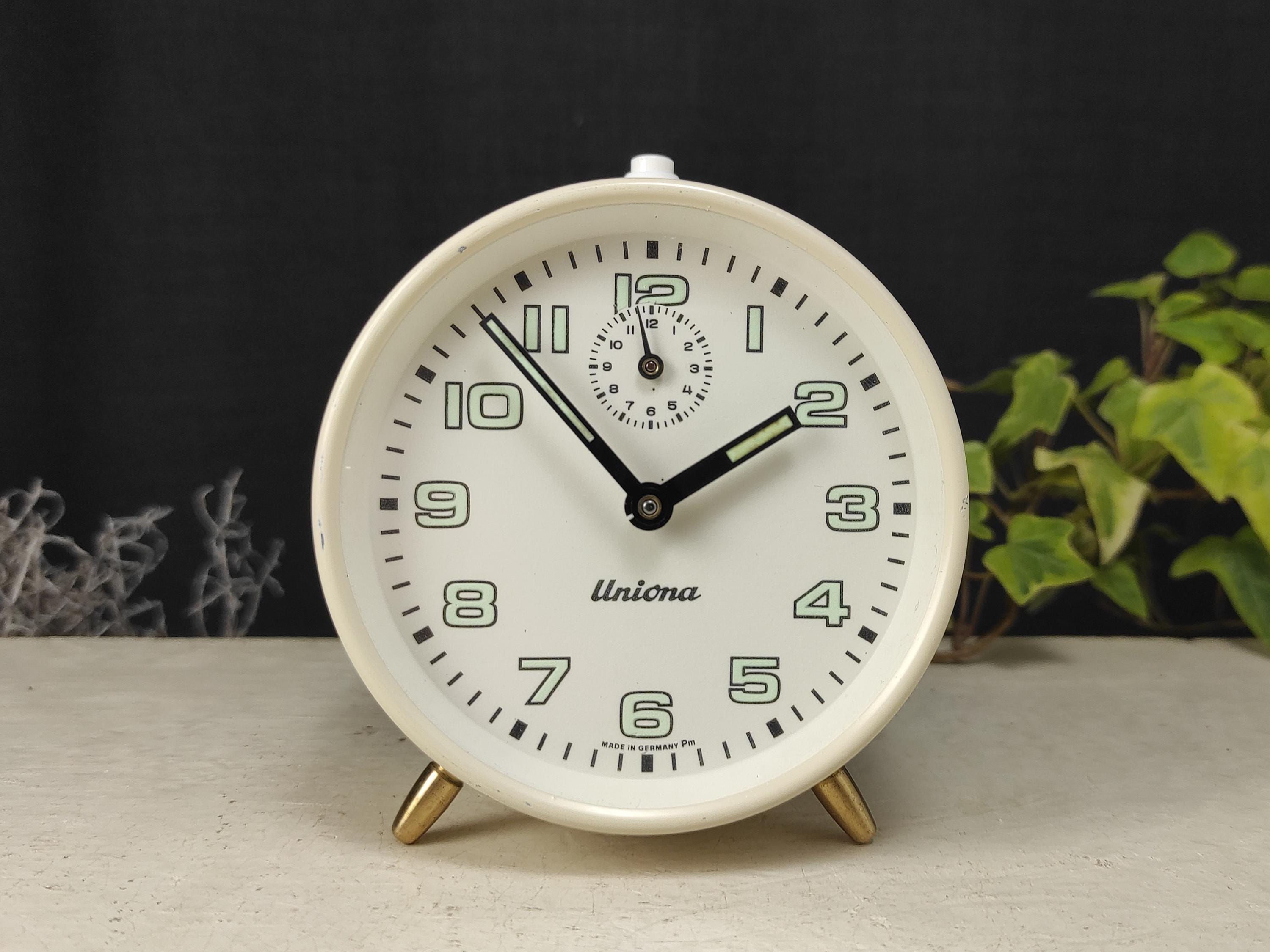 Vintage Uniona Mechanical Alarm Clock Made in Germany - Etsy