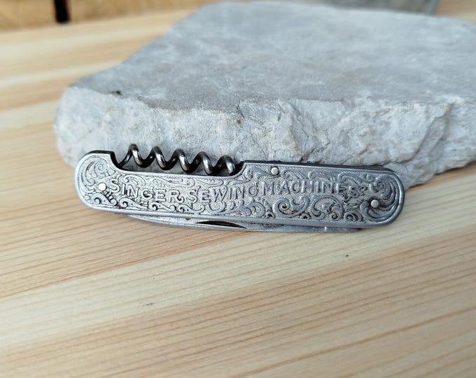 Antique Singer Sewing Machines Multifunctional Pocket Knife - Etsy