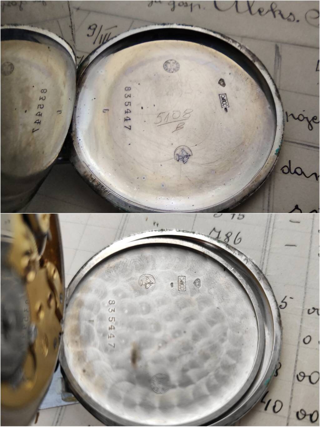 Antique IWC Pocket Watch Swiss Made Silver Case - Etsy