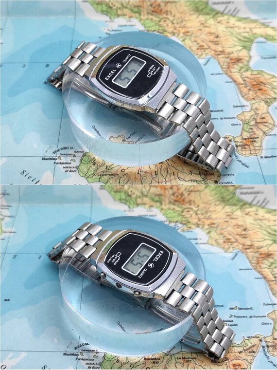 Vintage Excel Quartz digital watch - Gem