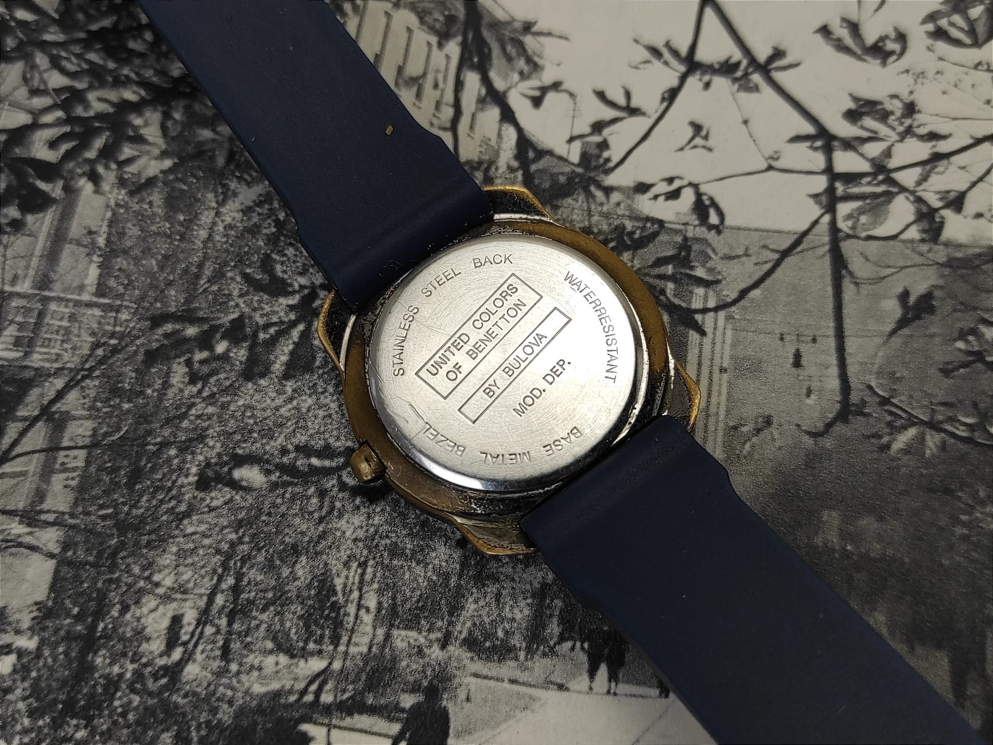 Vintage Benetton by Bulova World Map Men's Quartz Watch - Etsy