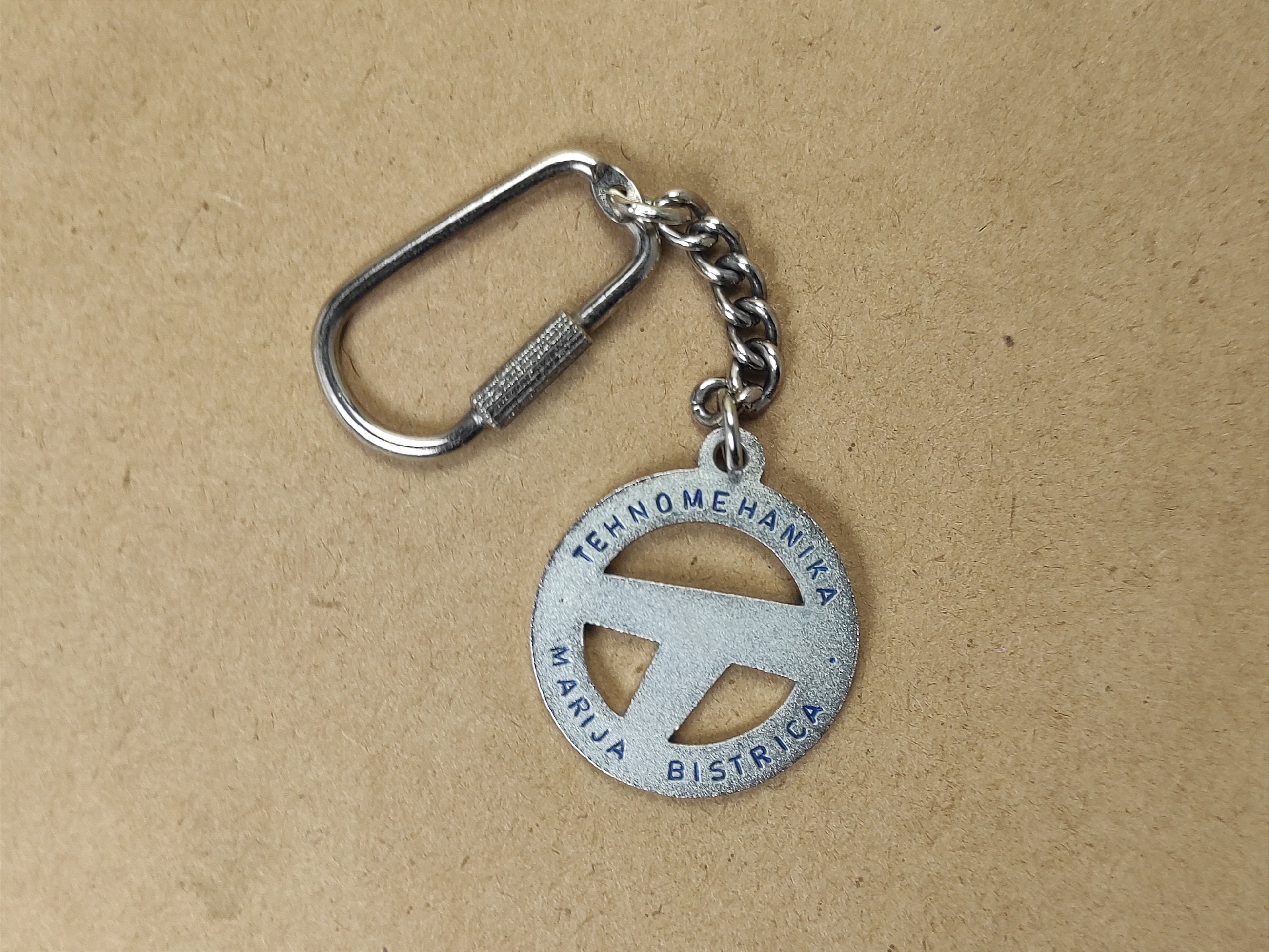Vintage Keychain Tehnomehanika Marija Bistrica Croatia Made in - Etsy