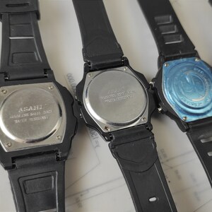 Vintage Asahi Digital Watch - Not Working, for Parts or Repair - Set of ...
