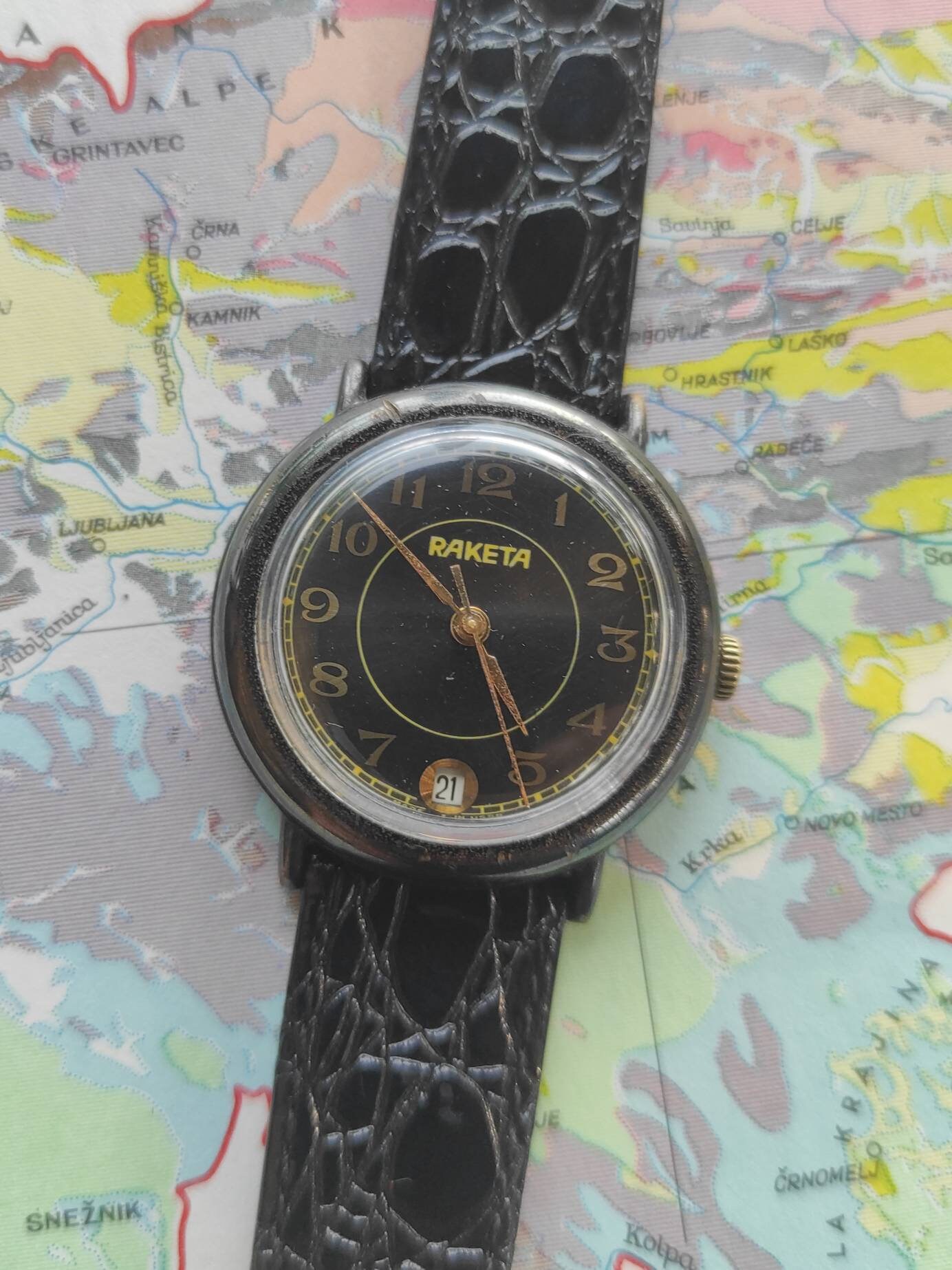 Vintage Raketa Cal 2614.H 19 Jewels Men's Watch Made in - Etsy