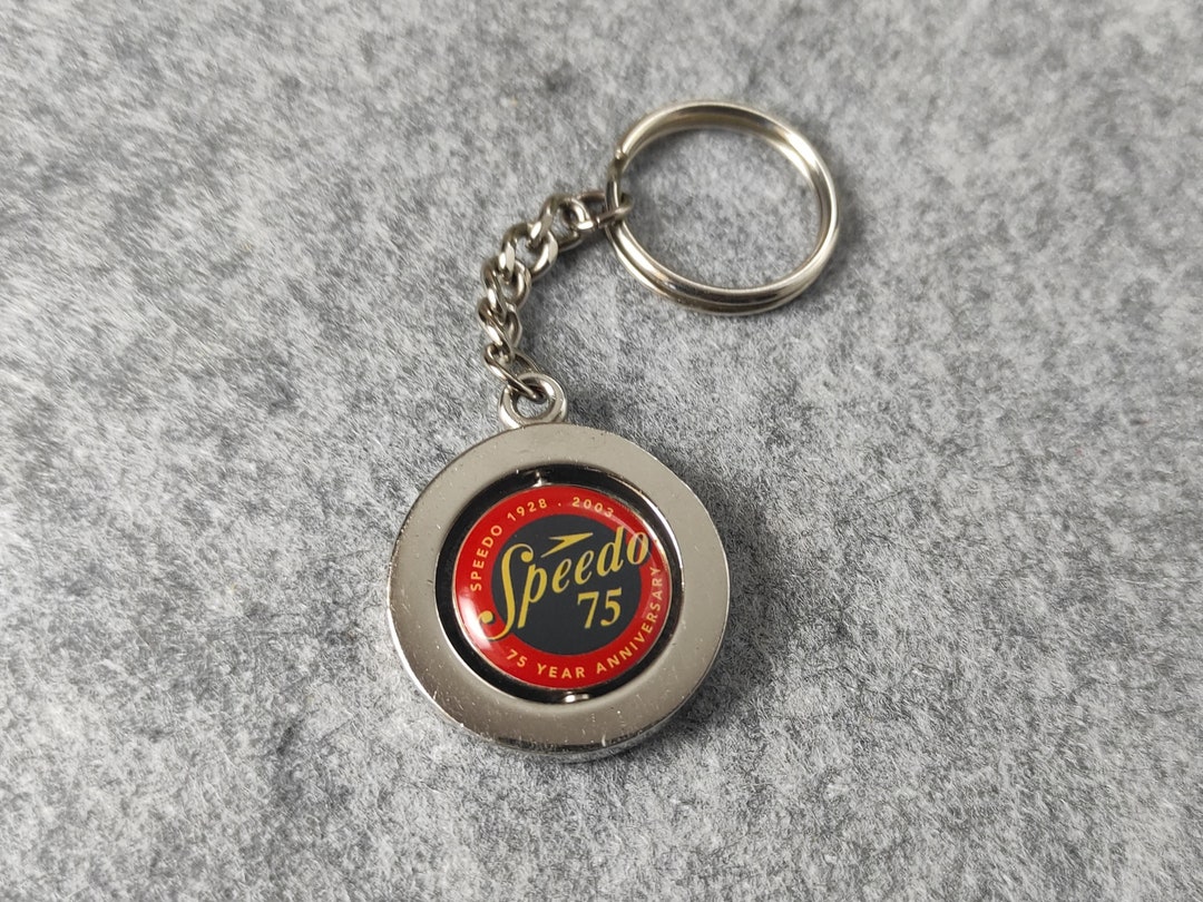 Vintage Speedo Keychain - 75 Year Anniversary (1928-2003) Speedo ...