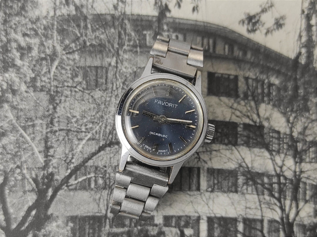Vintage Favorit Incabloc Swiss Made Ladies Mechanical Watch - Etsy