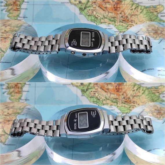 Vintage Excel Quartz digital watch - Gem