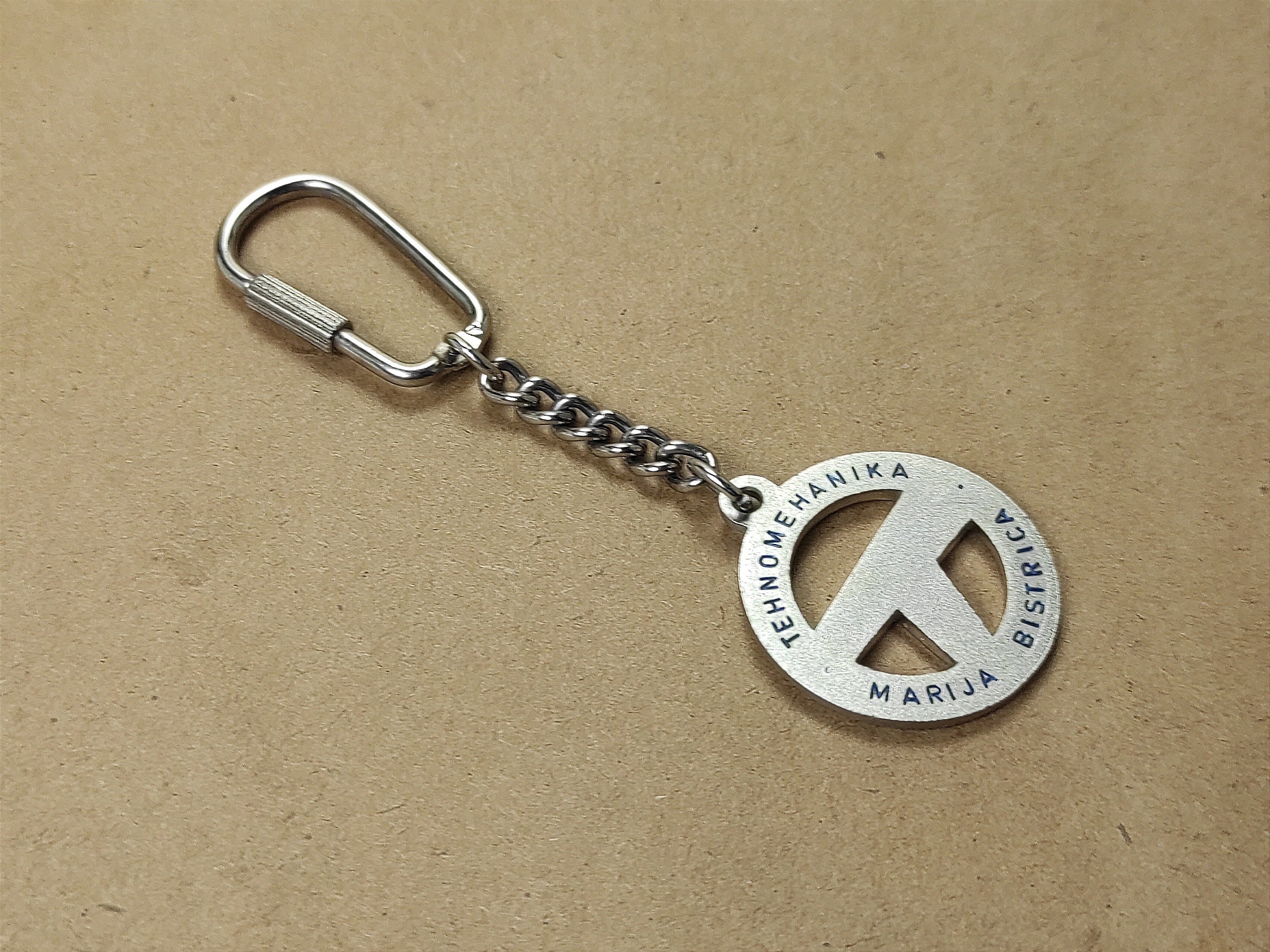 Vintage Keychain Tehnomehanika Marija Bistrica Croatia Made in - Etsy