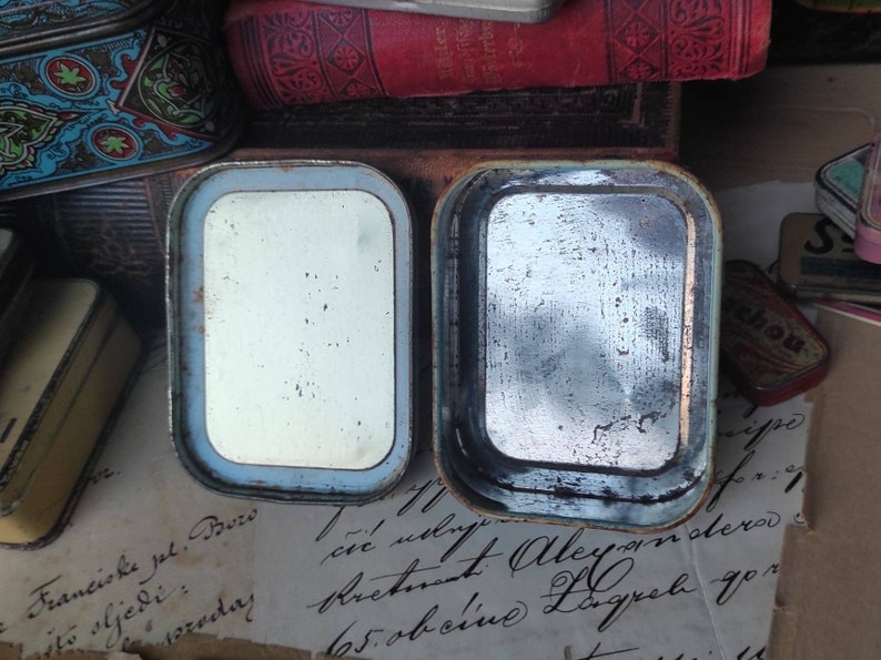 Vintage Small Neostrepsils Tin Box Antiseptic Lozenges - Etsy