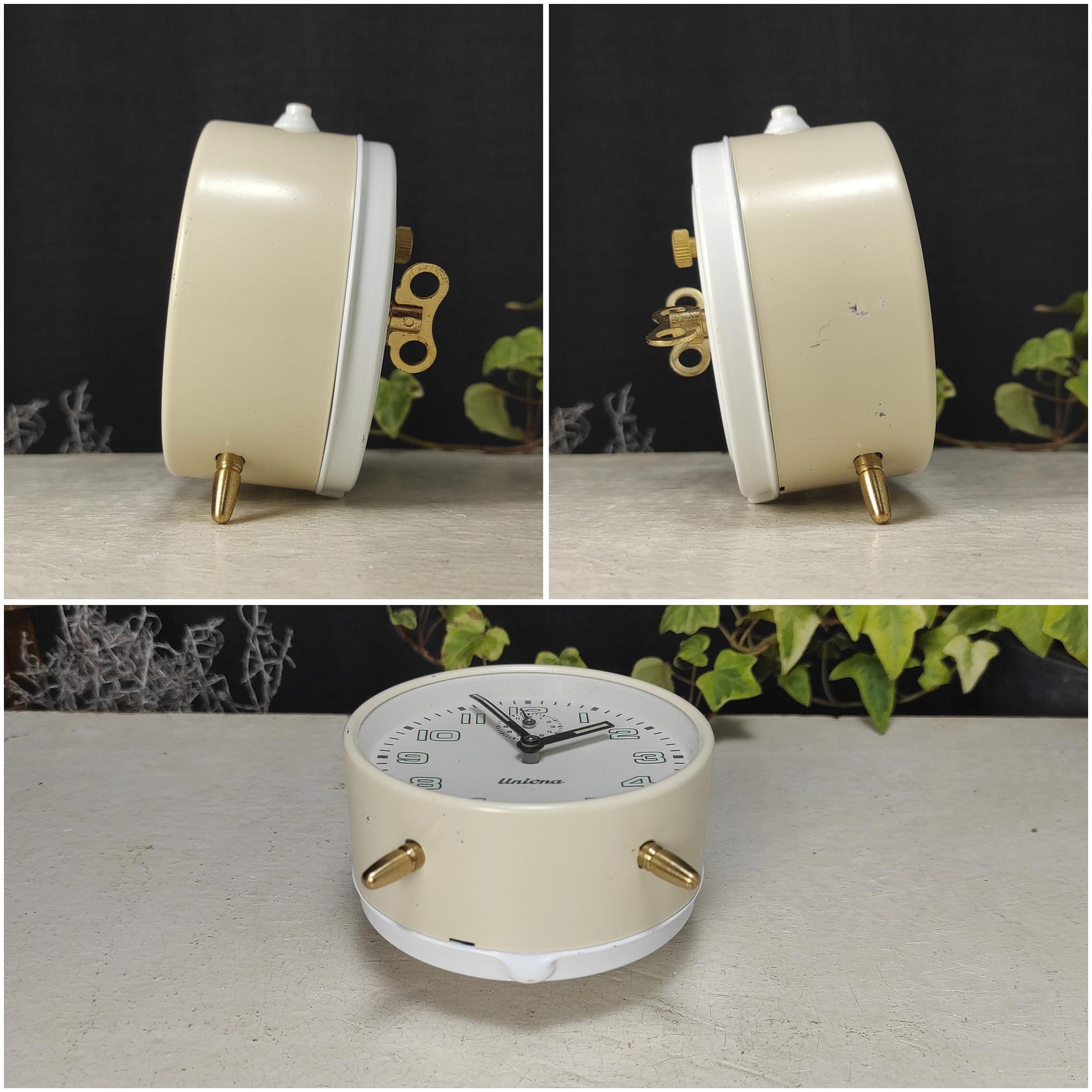 Vintage Uniona Mechanical Alarm Clock Made in Germany - Etsy