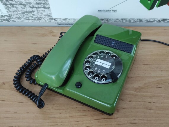 Vintage Northern Telecom L6 BP Rotary Dial Phone Made in - Etsy