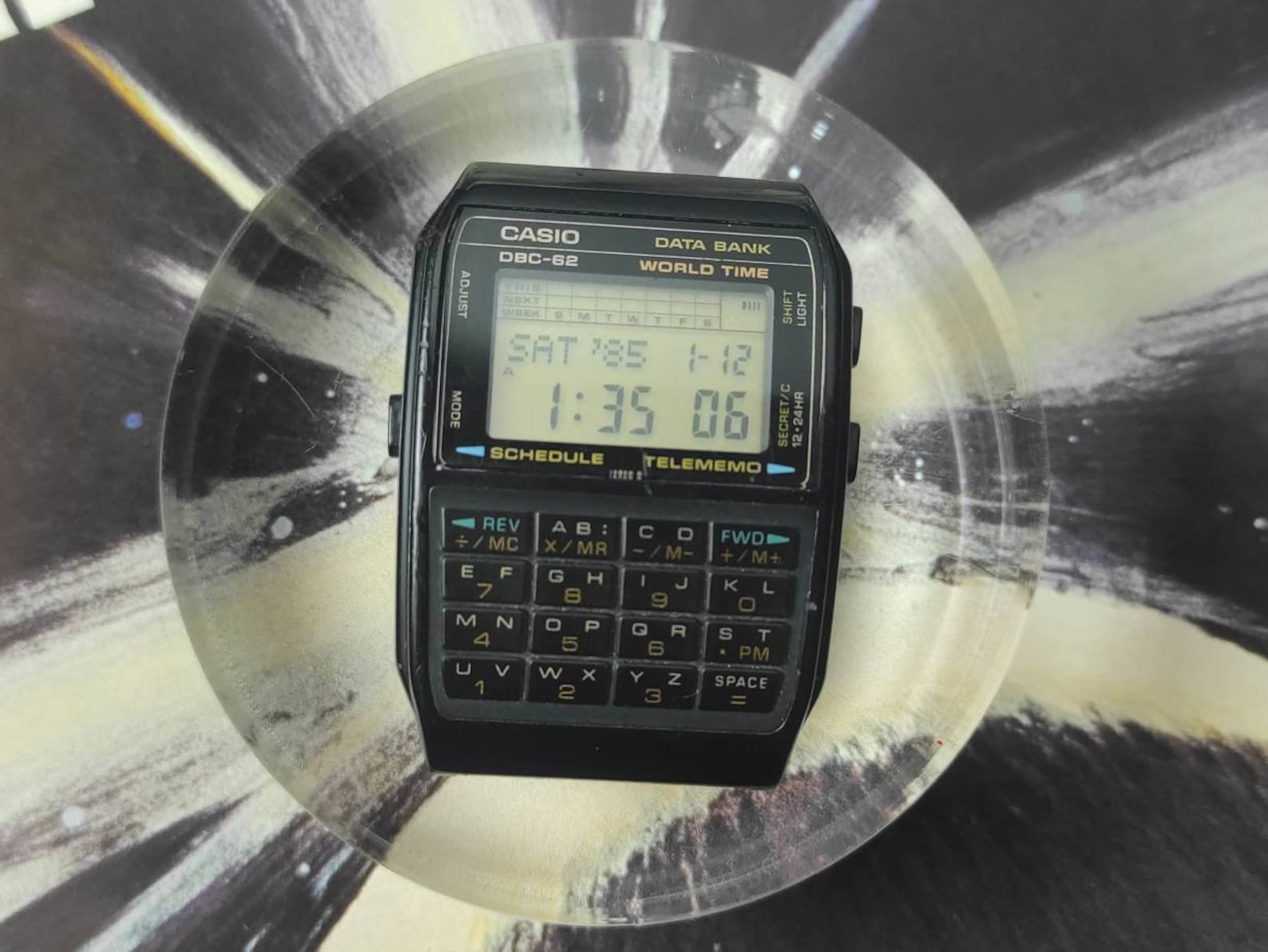 Vintage Casio DBC-62 Data Bank / World Time Digital Watch - Etsy