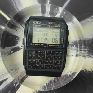 Vintage Casio DBC-62 Data Bank / World Time Digital Watch - Etsy
