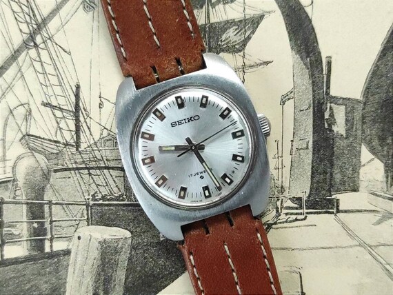 Vintage Seiko 66-6000 men's watch - 17 jewels cal 66B - Gem