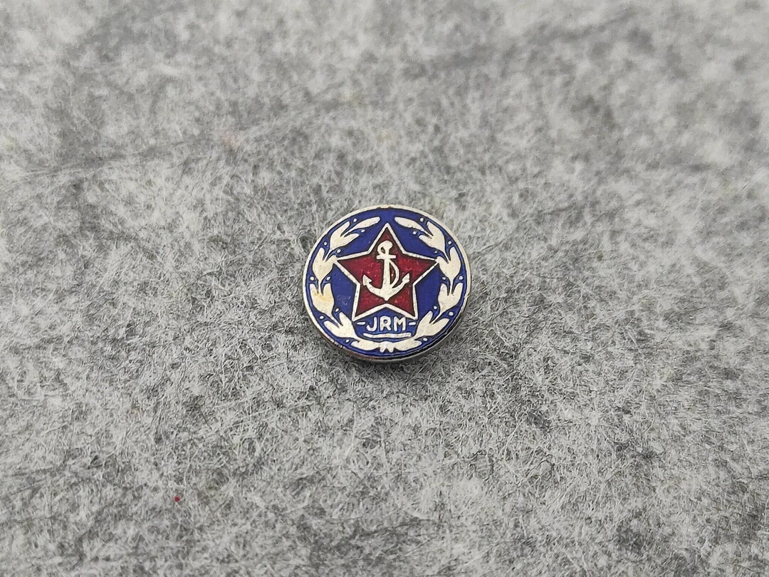 Vintage Yugoslav Navi Pin Badge - JRM Jugoslavenska Ratna Mornarica ...