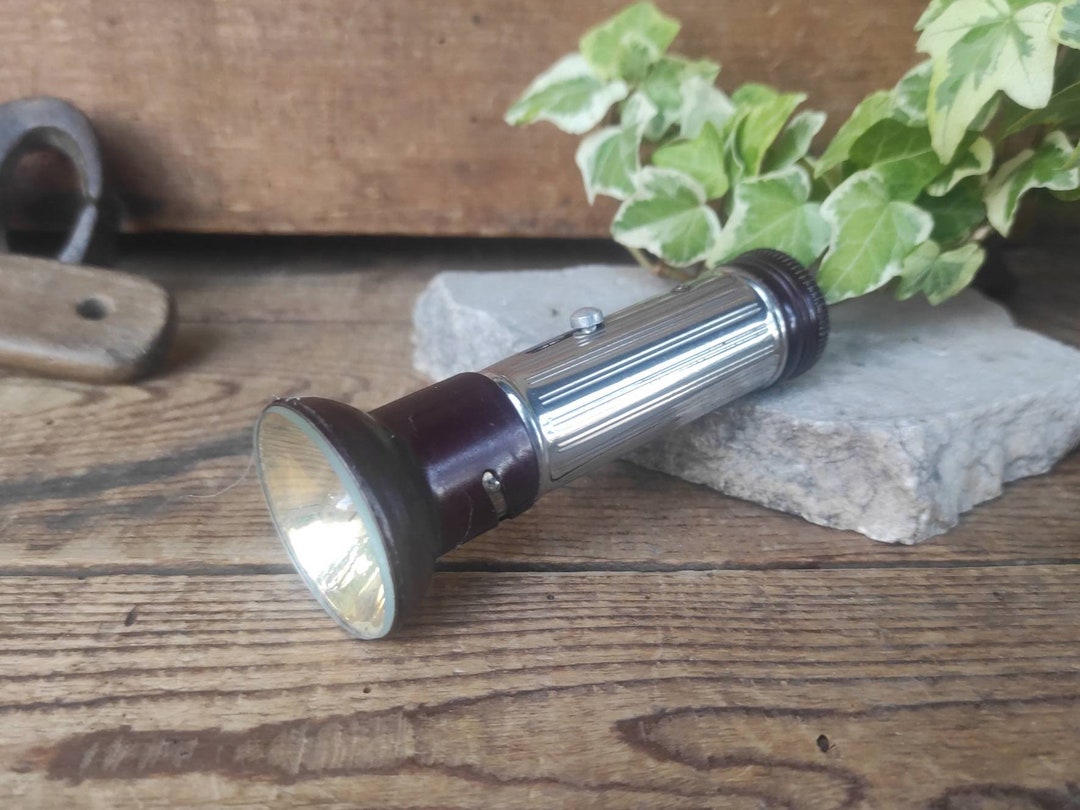 Vintage Croatia Small Palm Flashlight - Etsy