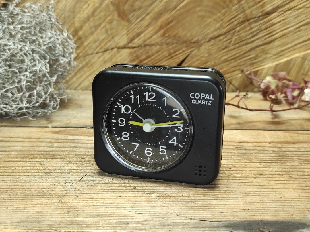 Vintage Copal Quartz Travel Alarm Clock Made in Japan - Etsy