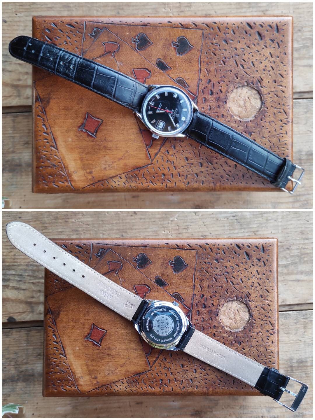 Vintage Jupiter De Luxe 17 Jewels Men's Watch Swiss Made - Etsy