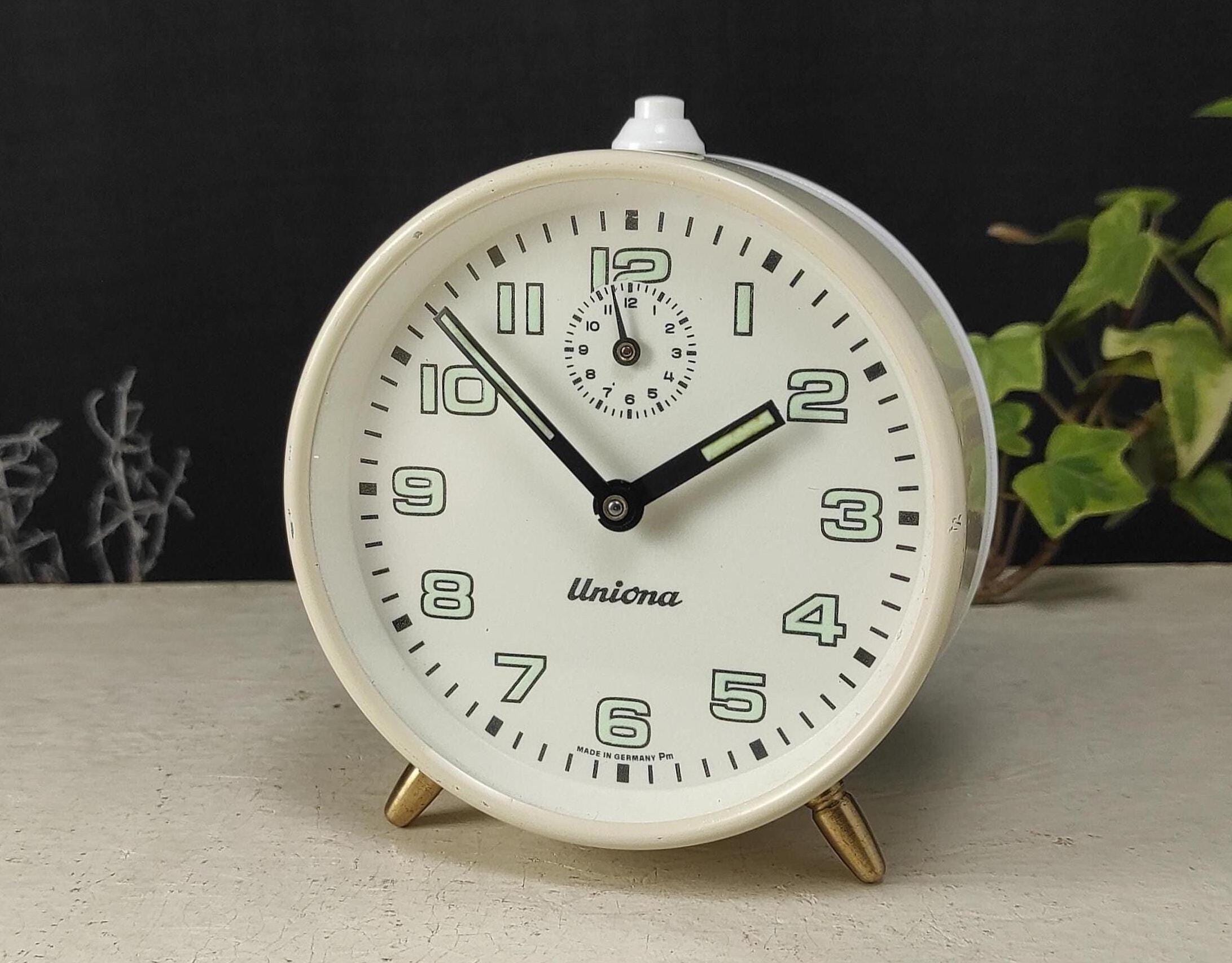 Vintage Uniona Mechanical Alarm Clock Made in Germany - Etsy