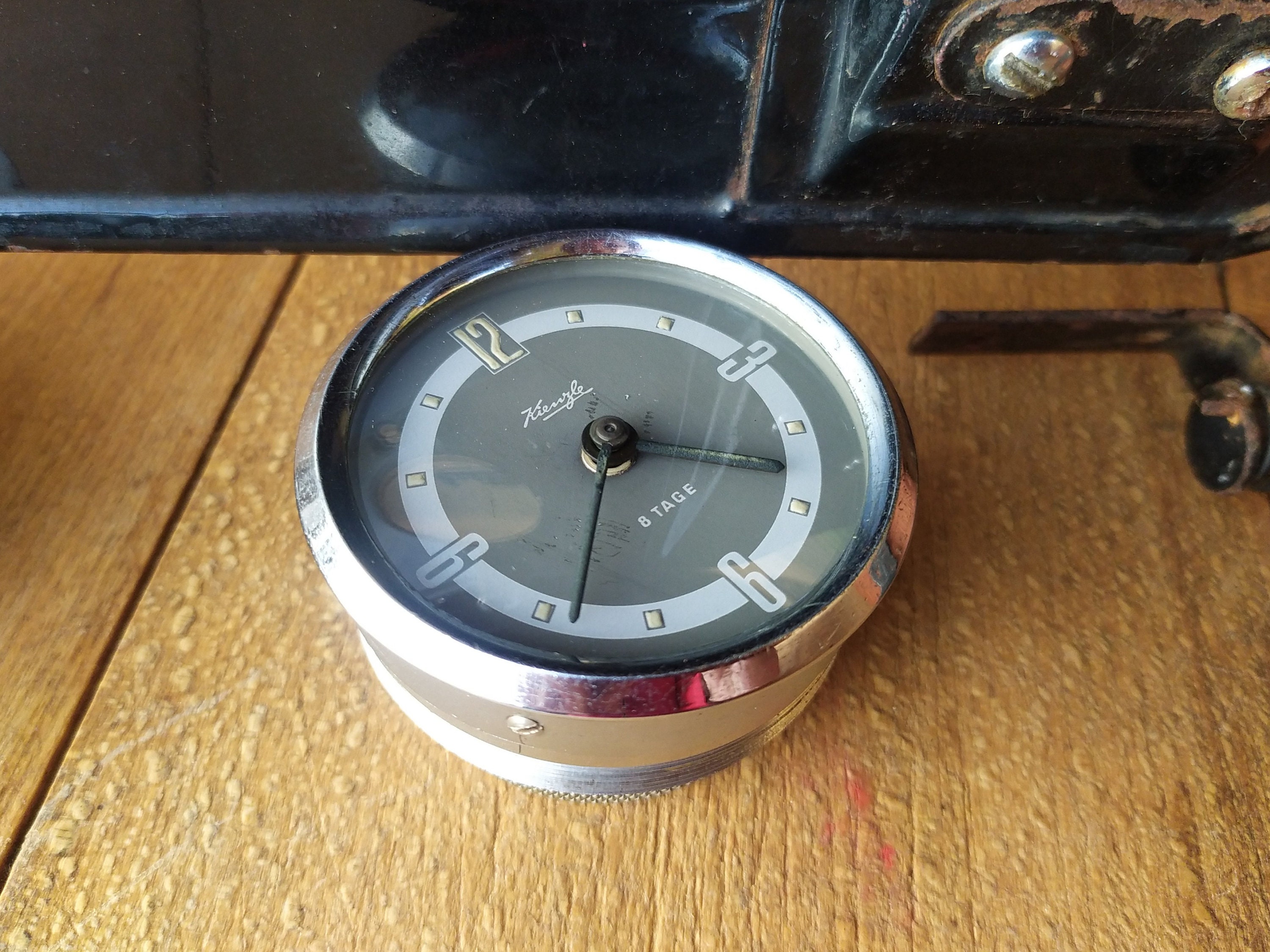 Vintage Car Clock Kienzle 8-day Made in Germany From the 50s - Etsy